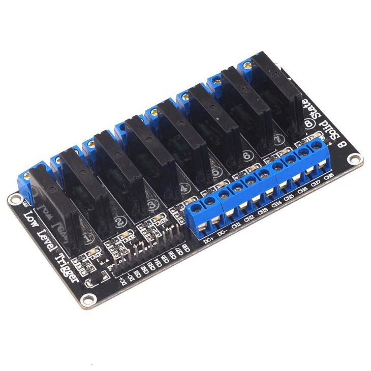 8 Road 5v Low Level Solid State Relay Module Manufacturers and ...